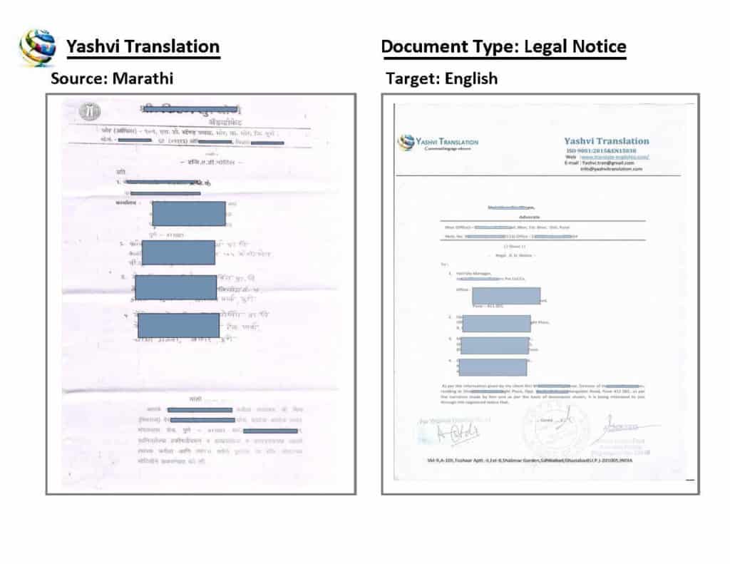 Marathi to Hindi Translation| Marathi Translation[Officially Certified]