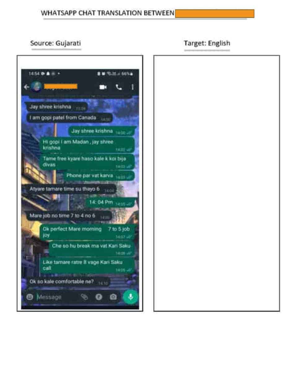Chat Translator |chat translate in English [For Overseas Spousal VISA]